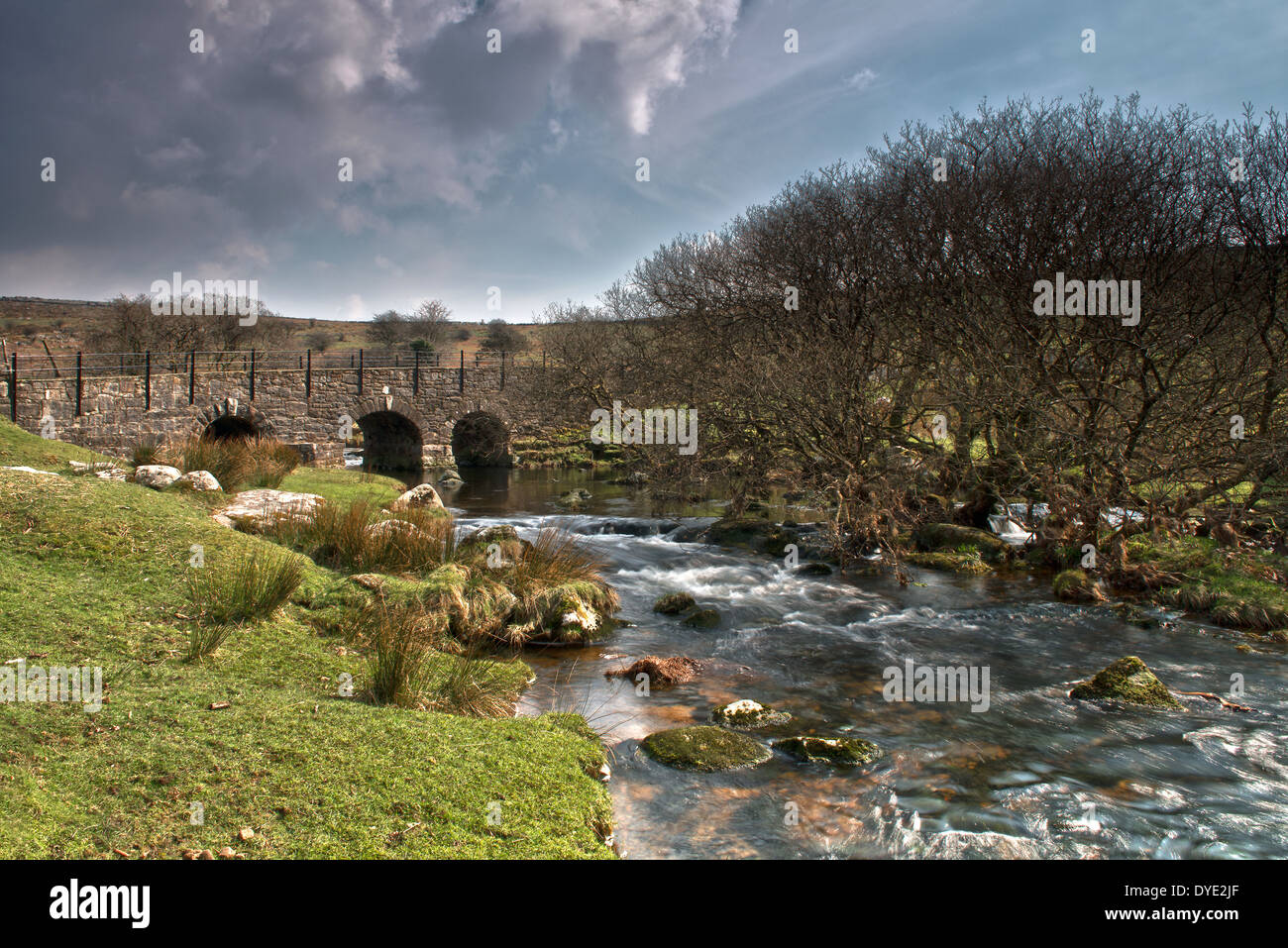 Little Wonder Bridge ( an old disused granite bridge ) On The River ...