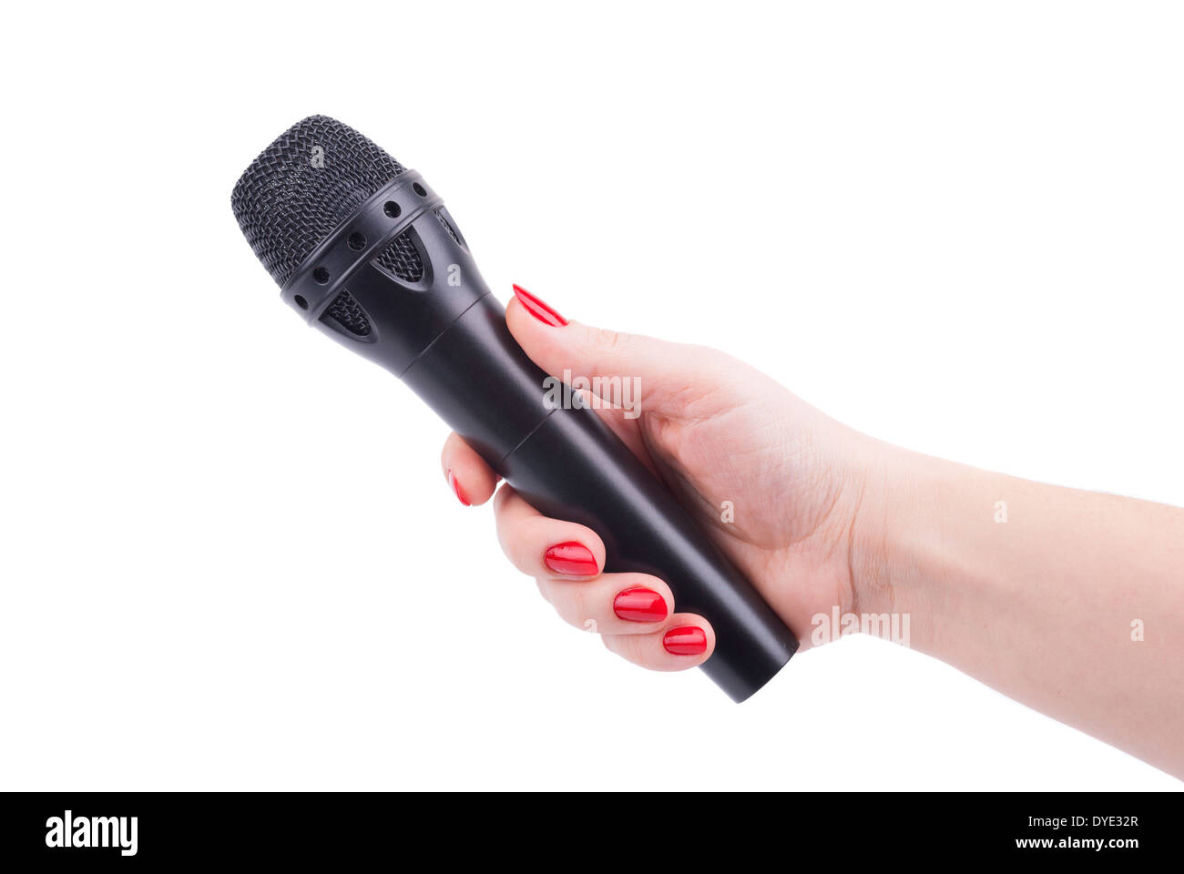 Interview microphone not interviewer hi-res stock photography and ...