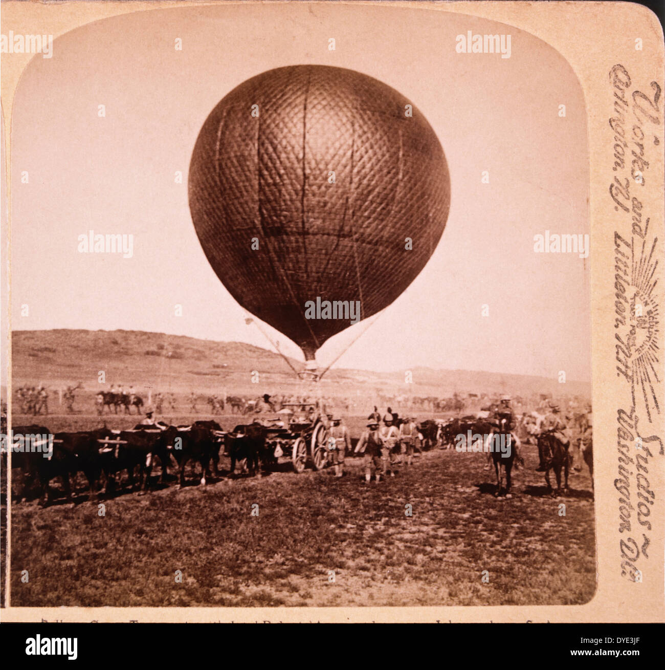 Balloon Corps Transport with Lord Roberts' Army Advancing on ...