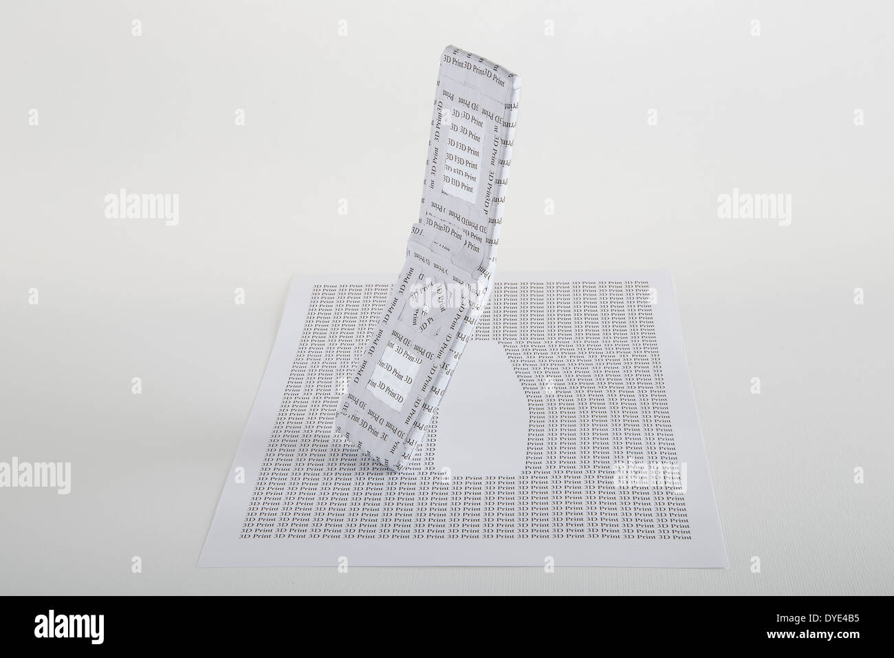 3D printed clamshell mobile phone concept Stock Photo - Alamy