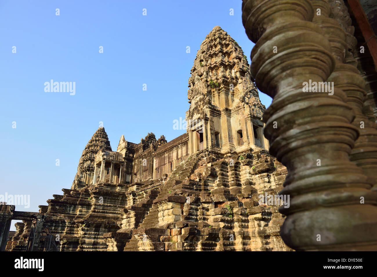 From the outer walls and a stone Balustrade 'window' showing two of the ...
