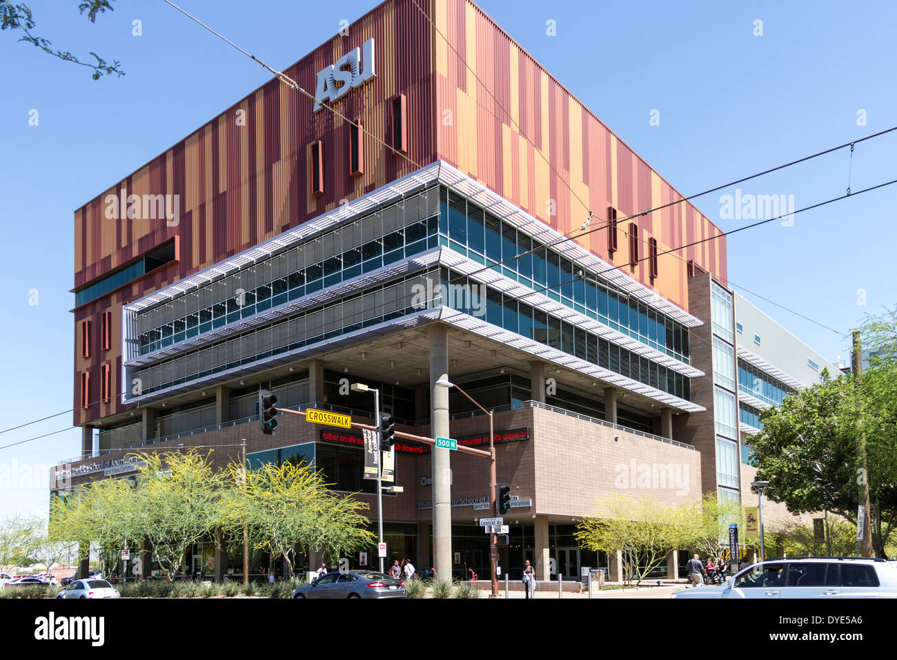 Walter Cronkite School of Journalism, ASU, Phoenix, Arizona, USA Stock ...