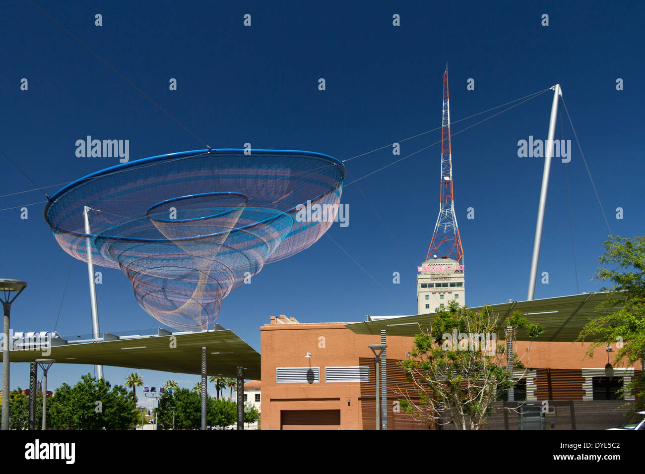 Sculpture, Civic Space Park, Phoenix, Arizona, USA Stock Photo - Alamy