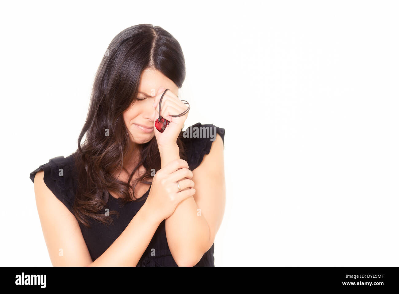 Distraught woman hi-res stock photography and images - Alamy