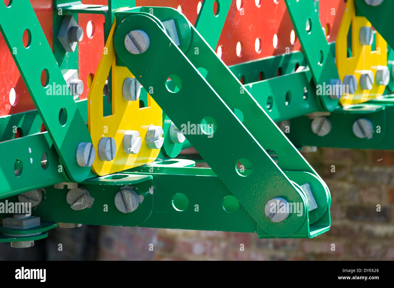 The Meccano Bridge over the Manchester Bolton & Bury Canal at Nob End ...
