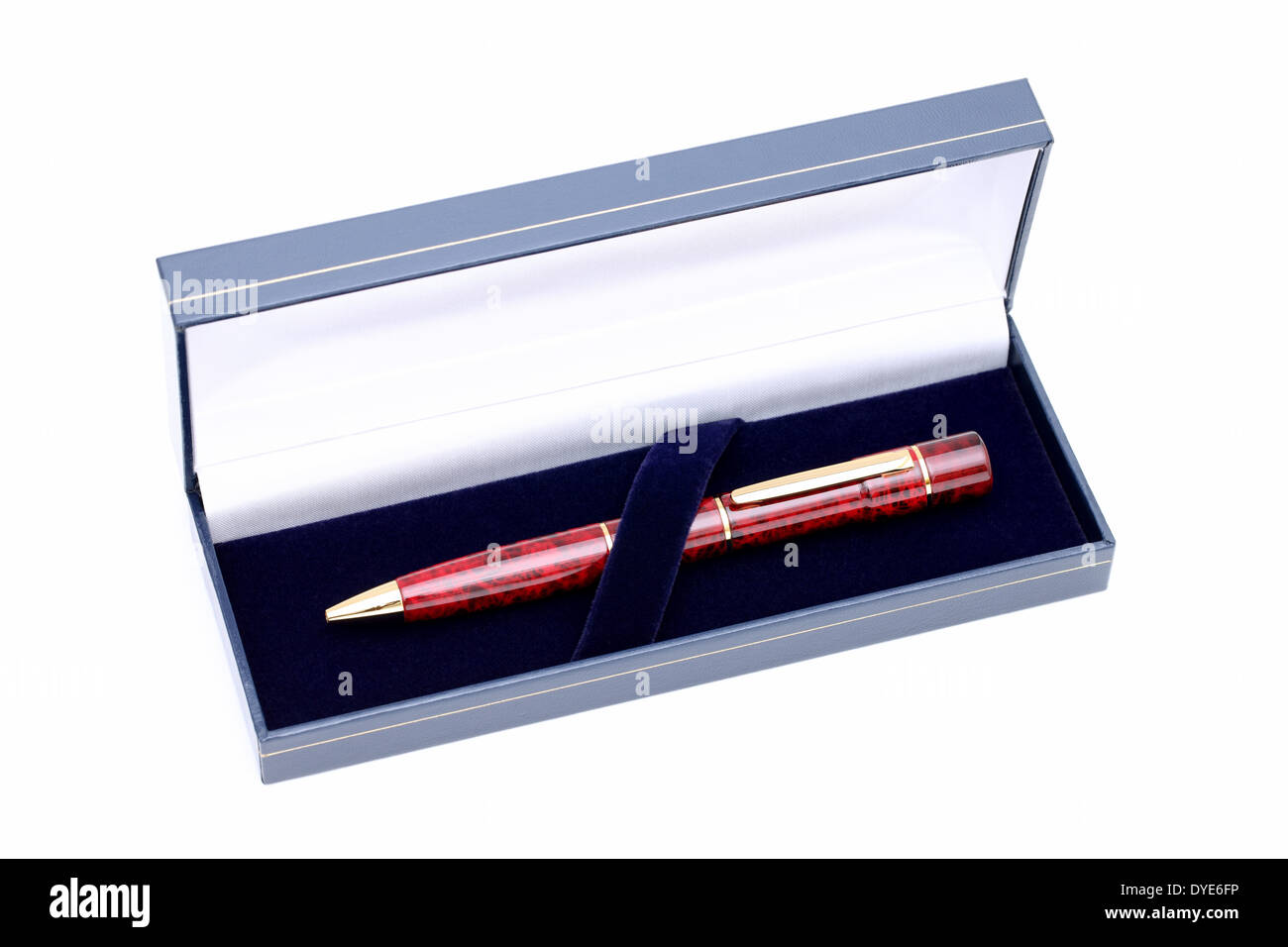 Japanese ballpoint type seal in a box Stock Photo - Alamy