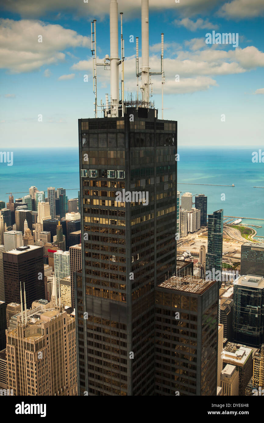 Chicago willis tower view hi-res stock photography and images - Alamy