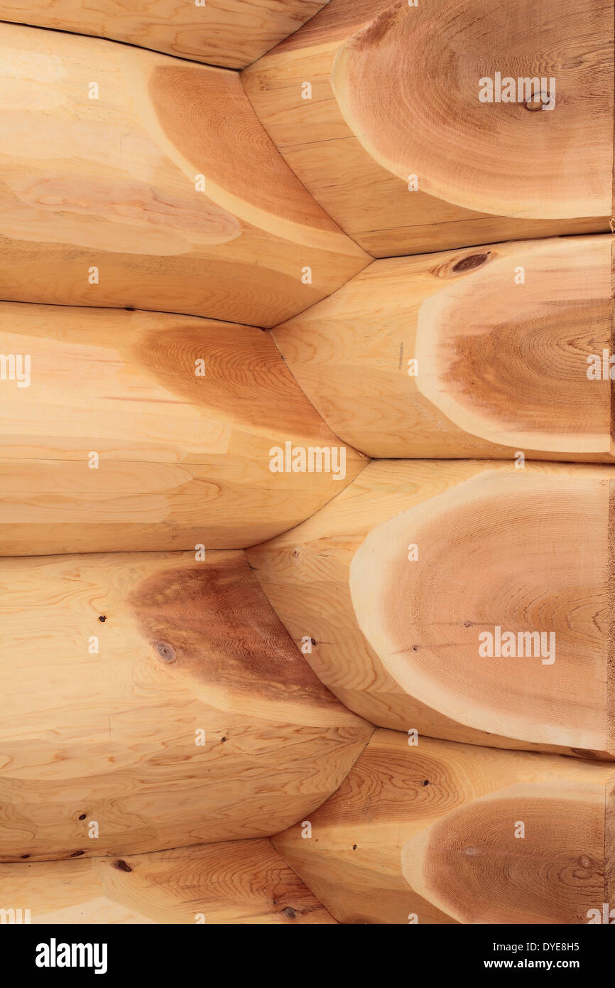 Log cabin wall texture hi-res stock photography and images - Alamy