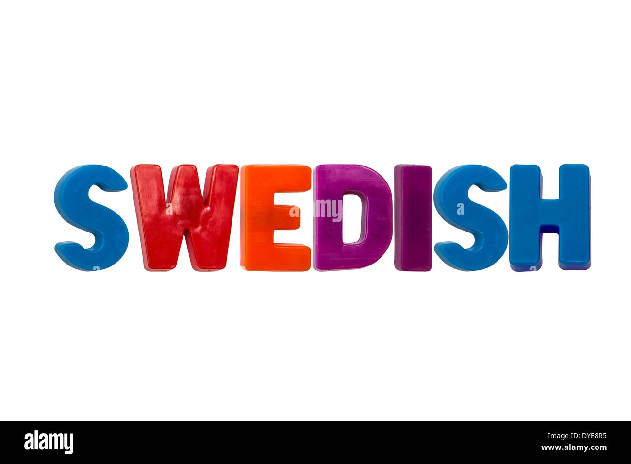 Swedish alphabet hi-res stock photography and images - Alamy