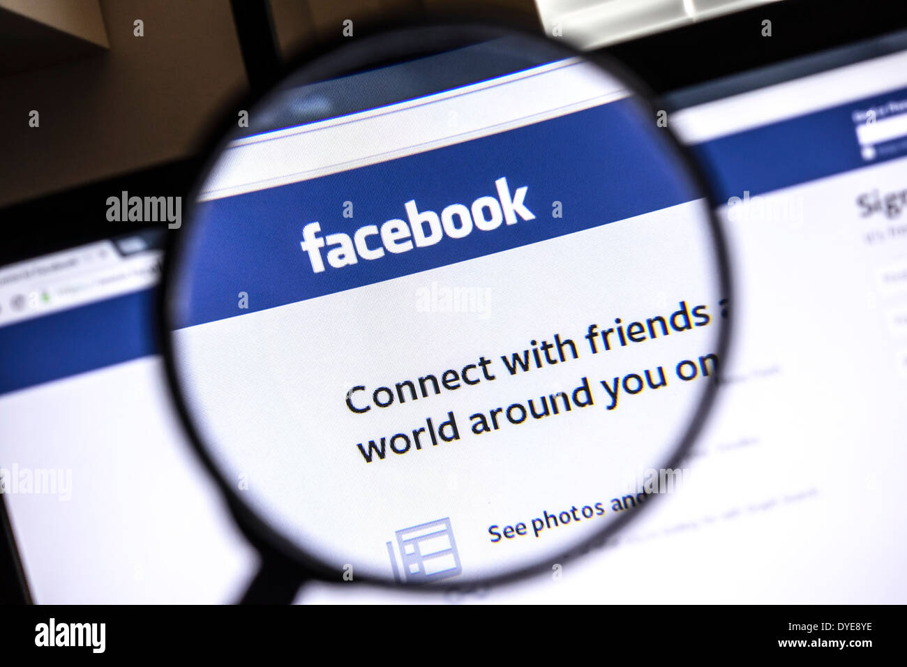 Like A Magnifying Glass High Resolution Stock Photography and Images ...