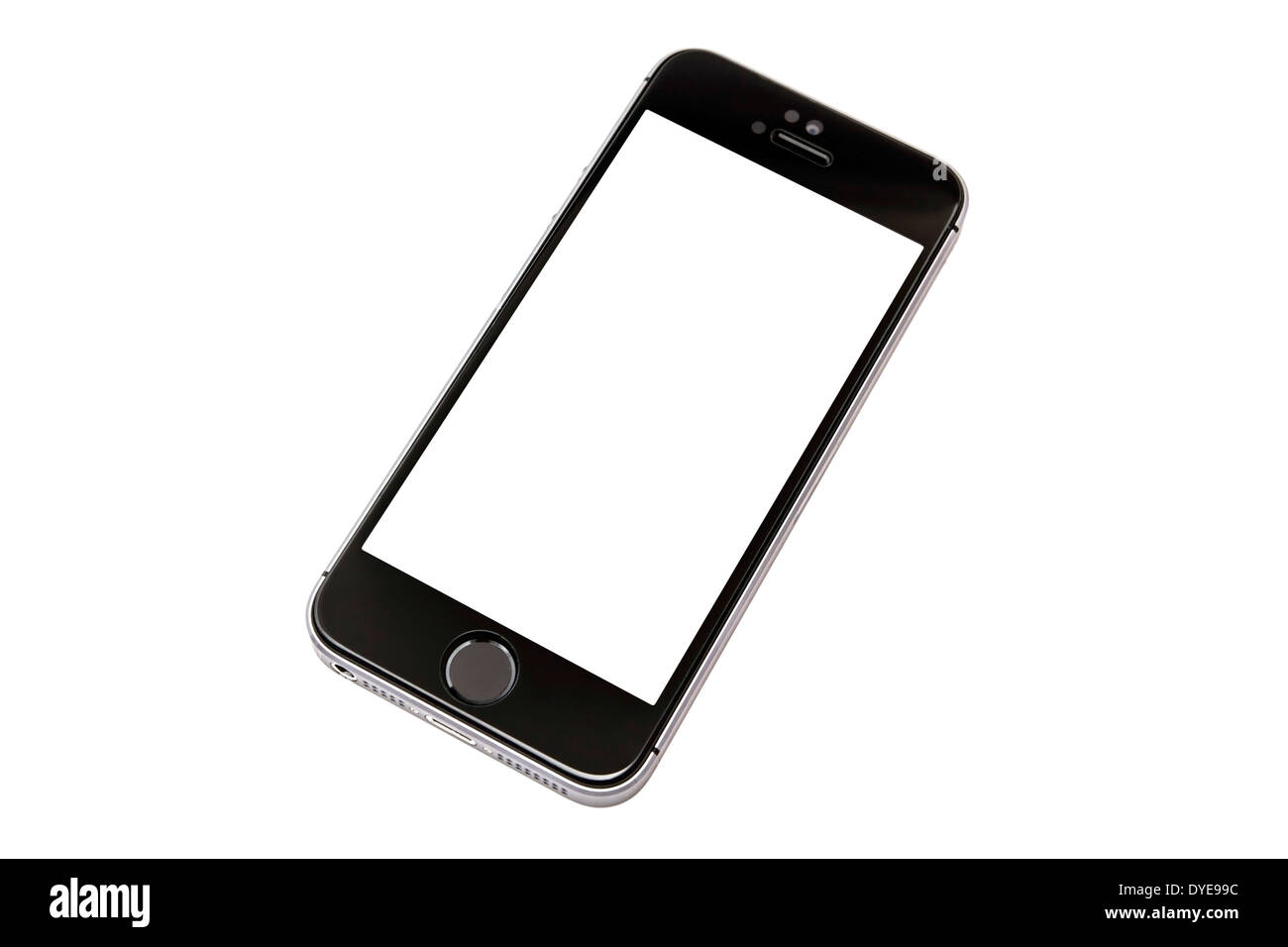 iPHONE 5S isolated on white background Stock Photo - Alamy