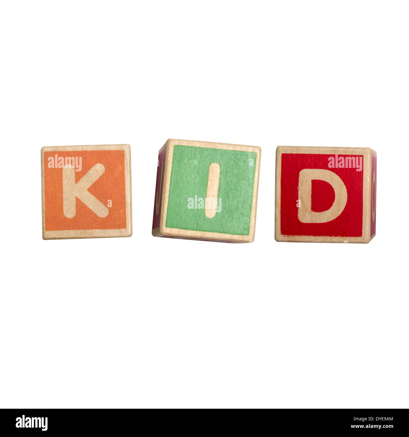 Individual Alphabet Blocks