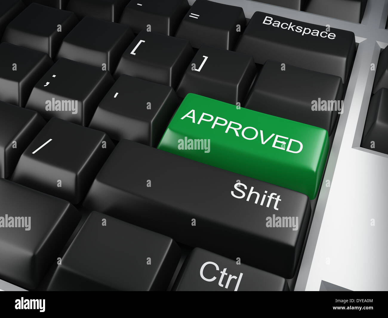 Confirm green push button hi-res stock photography and images - Alamy