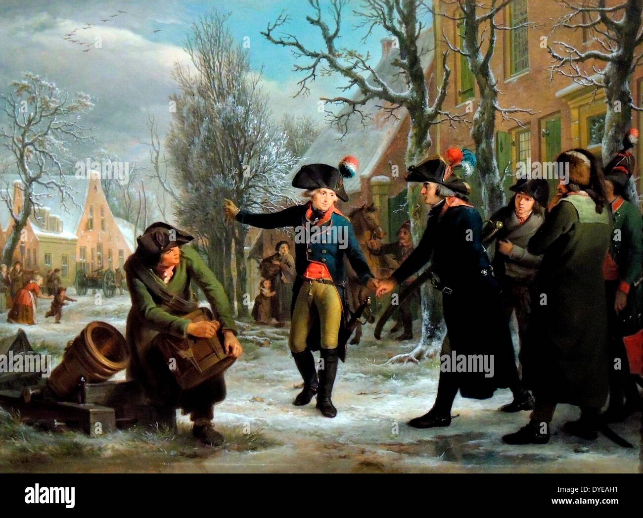 General Daendels Taking Leave of Lieutenant-Colonel Krayenhoff by ...