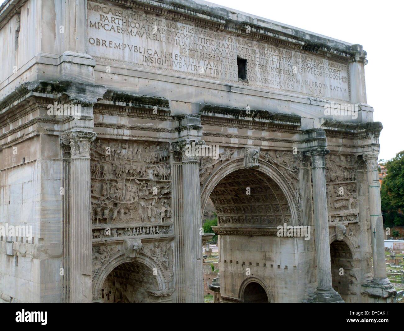 The Roman Forum is a rectangular plaza surrounded by the ruins of ...