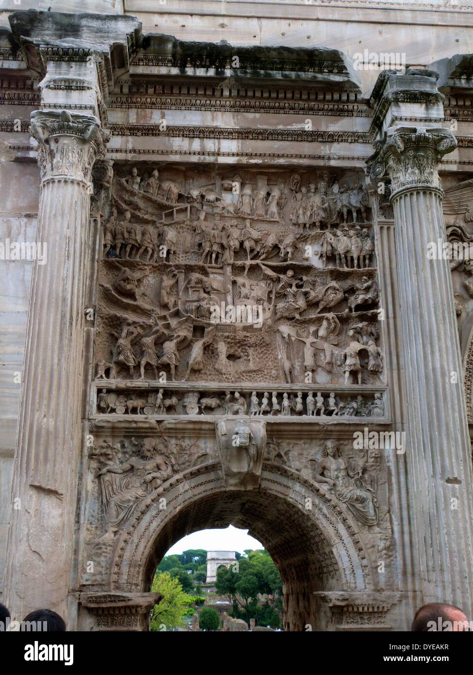 The Roman Forum is a rectangular plaza surrounded by the ruins of ...