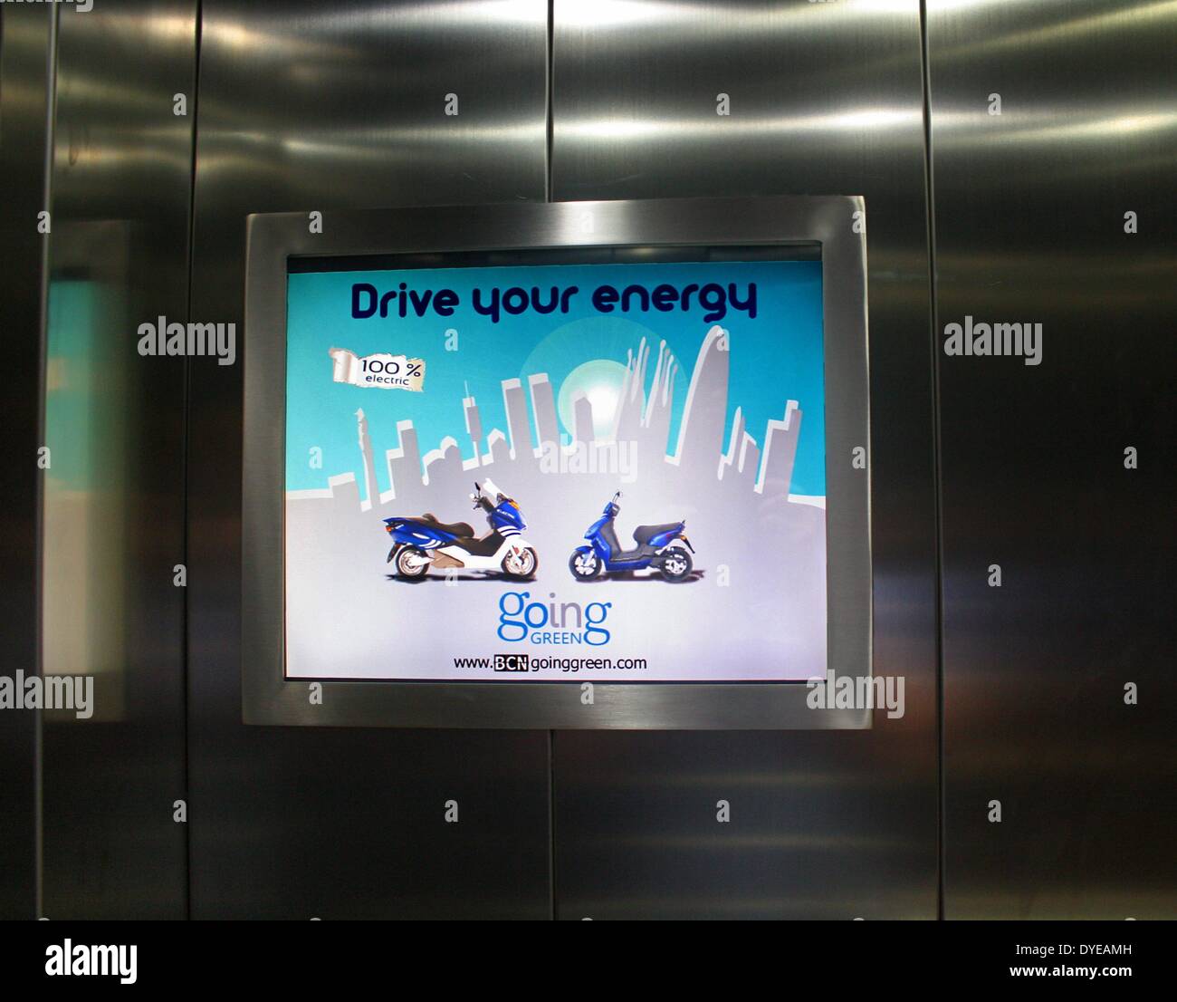 Electronic advert hi-res stock photography and images - Alamy