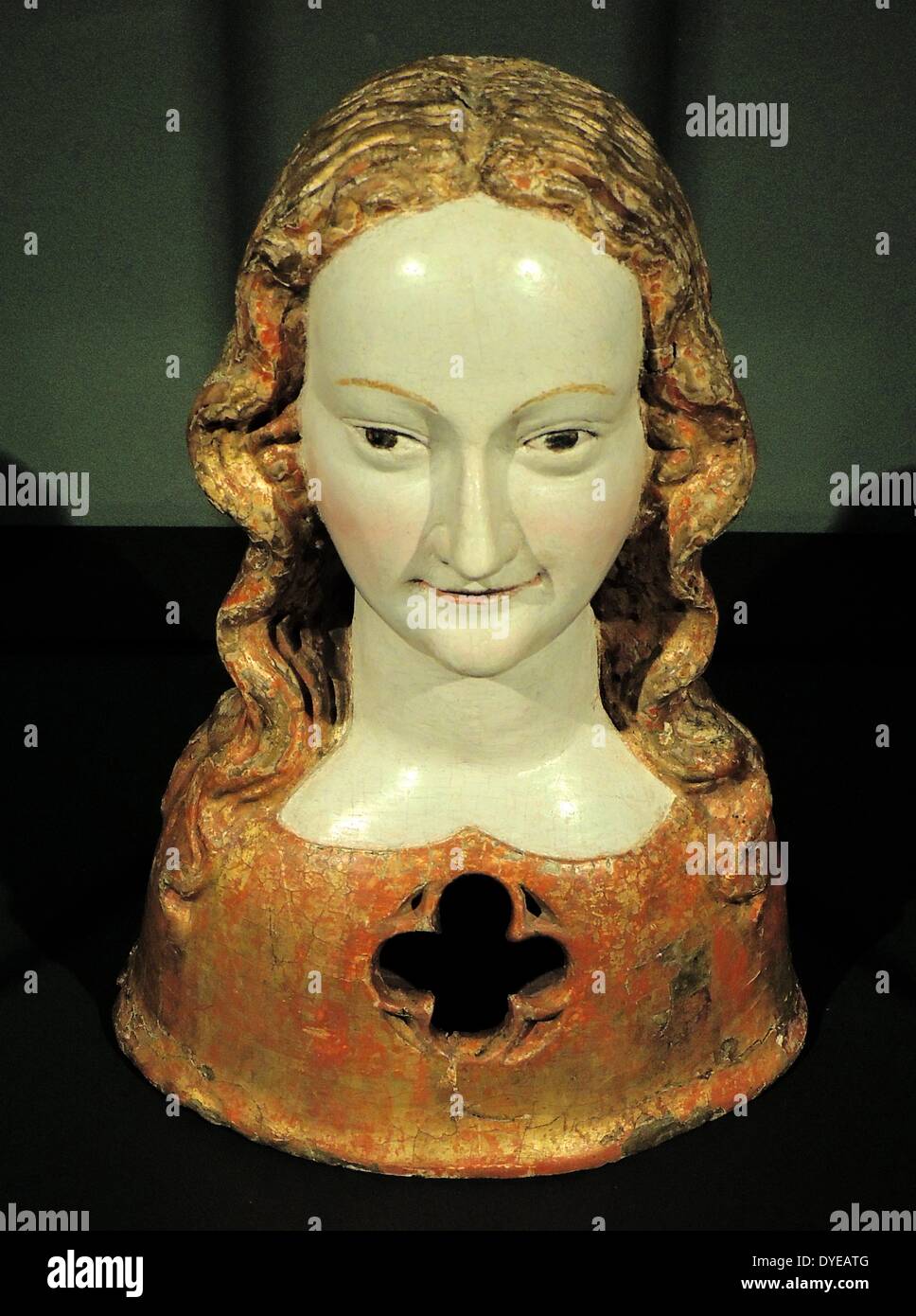 Reliquary bust of one of Saint Ursula's virgins. Cologne, c 1325-1350 ...