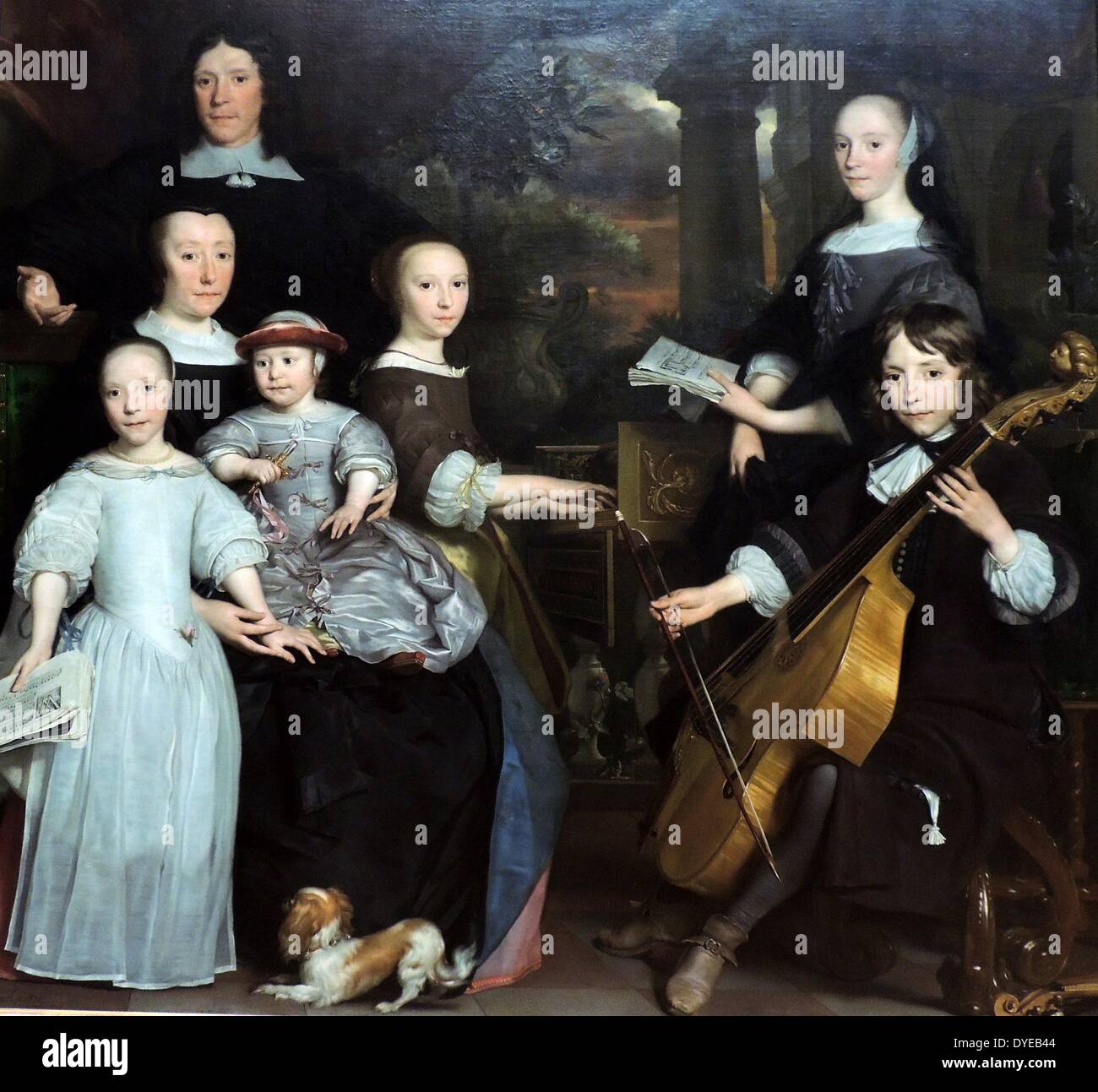 Wealthy Family Portrait