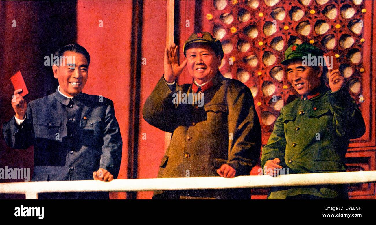 Lin biao chinese communist military leader born hi-res stock ...