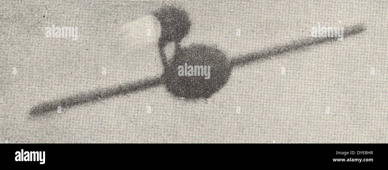 German V2 Flying bomb or rocket from World War Two. Circa 1941 Stock ...