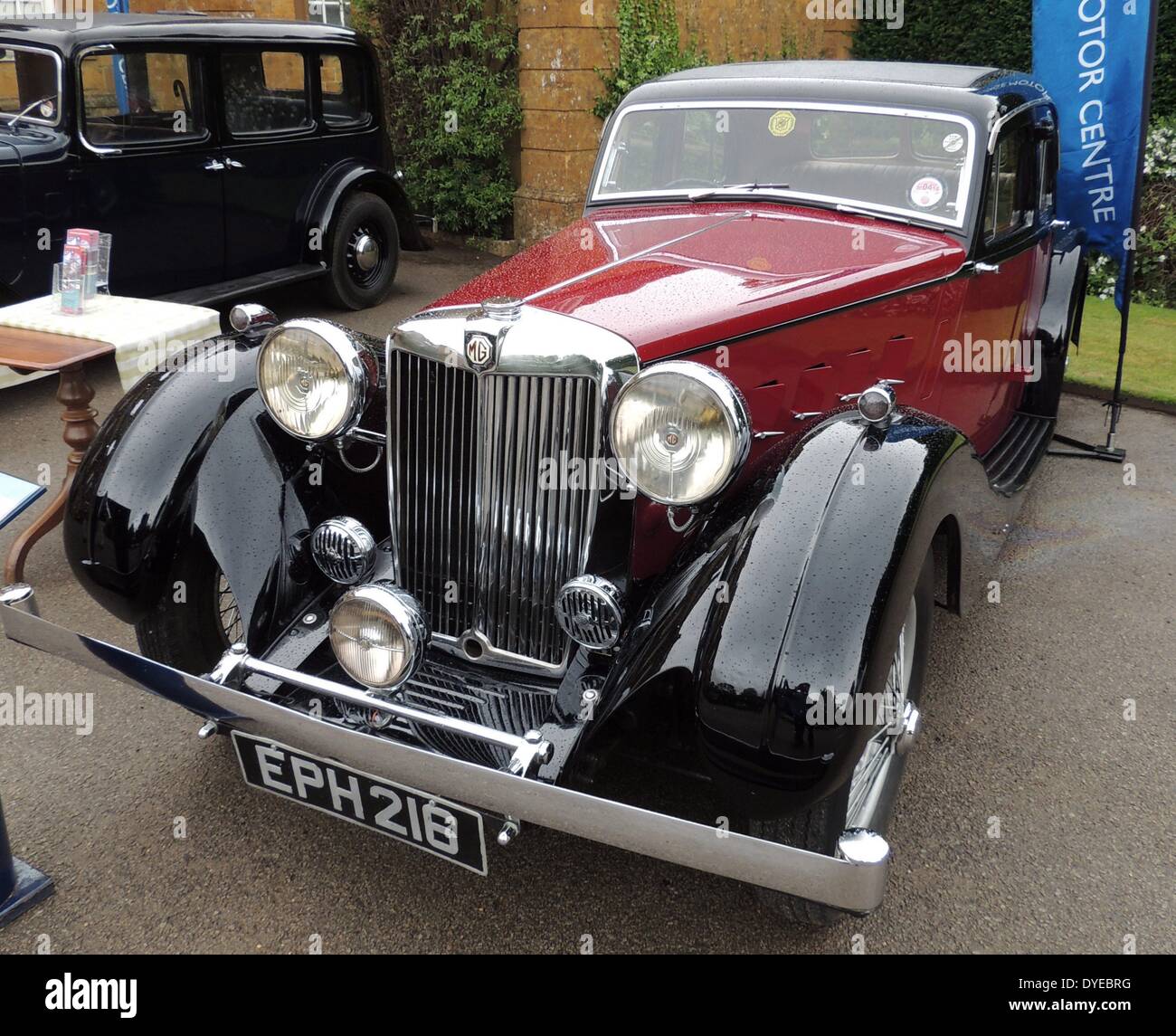 1936 MG SA car. Only 2,738 SA cars were made before production ended at ...