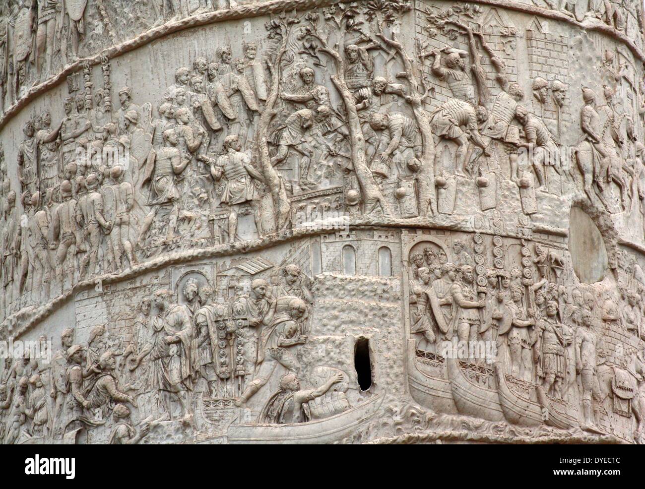 Trajan's Column is a Roman column commemorating the Roman Emperor ...