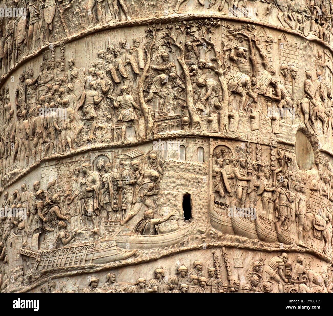 Trajan's Column is a Roman column commemorating the Roman Emperor ...