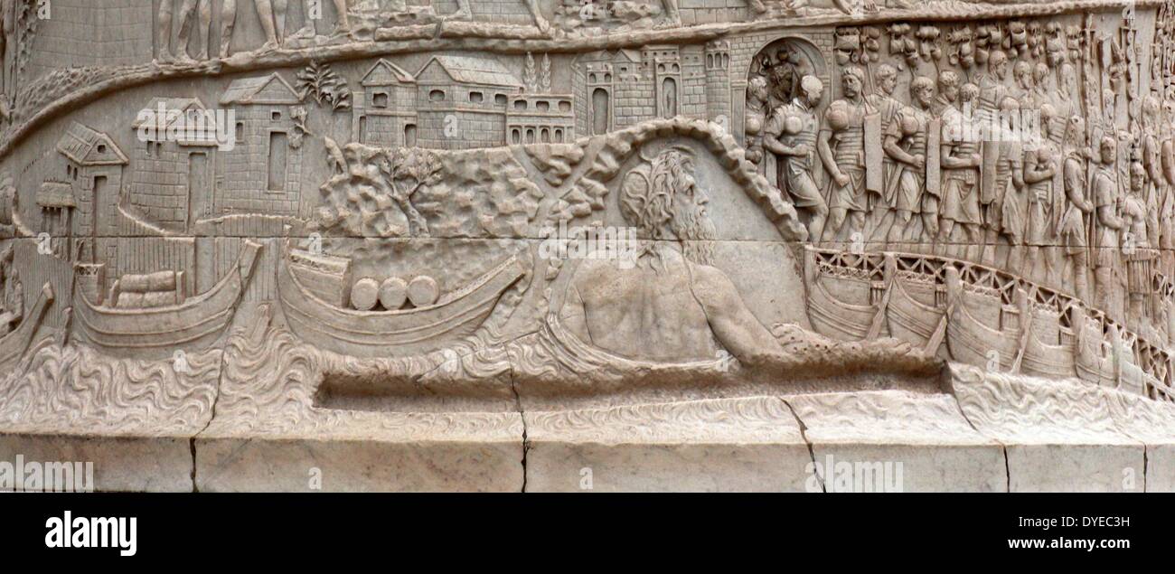 Trajan's Column is a Roman column commemorating the Roman Emperor ...