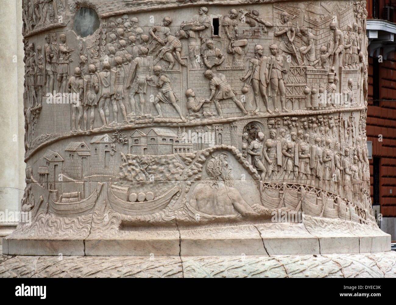 Trajan's Column is a Roman column commemorating the Roman Emperor ...