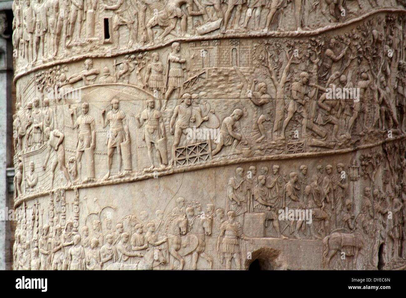 Trajan's Column is a Roman column commemorating the Roman Emperor ...