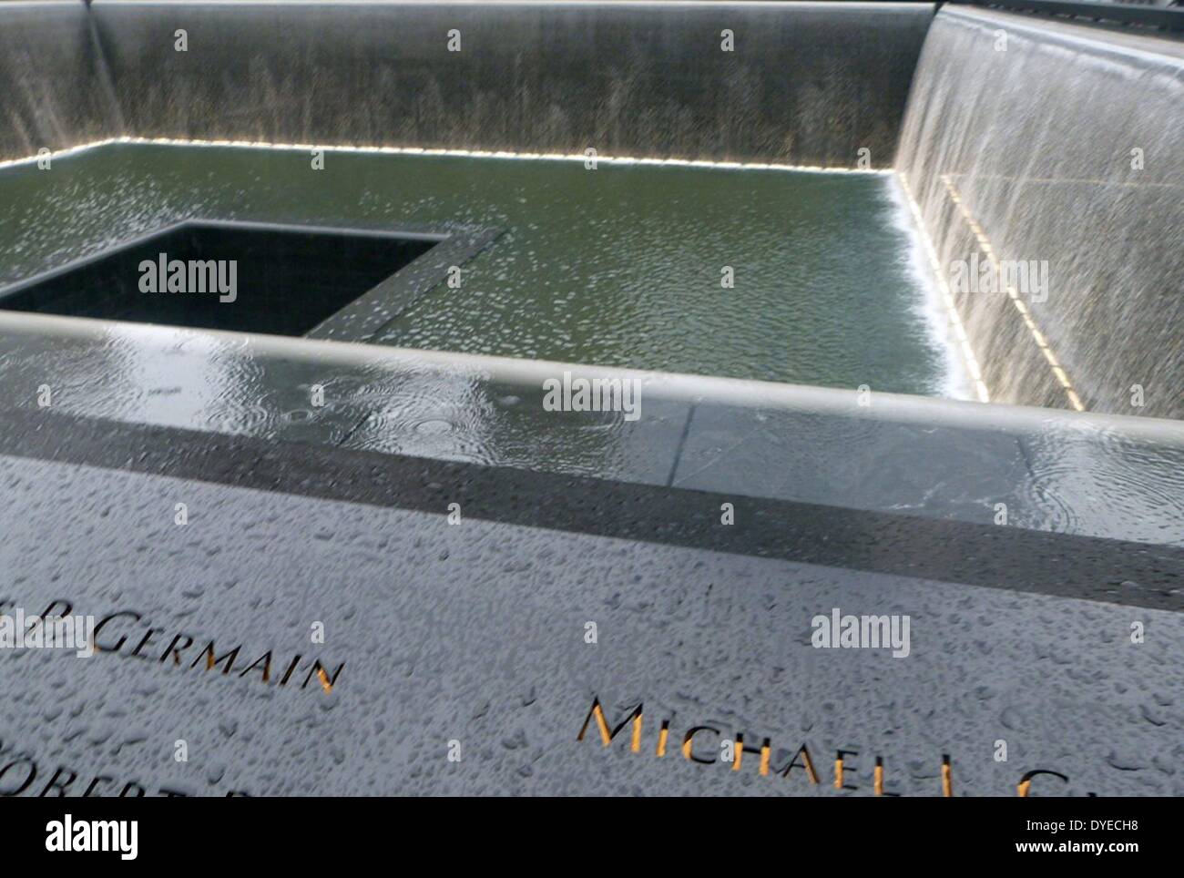 Memorial ground zero names twin towers monument usa terrorism hi-res ...