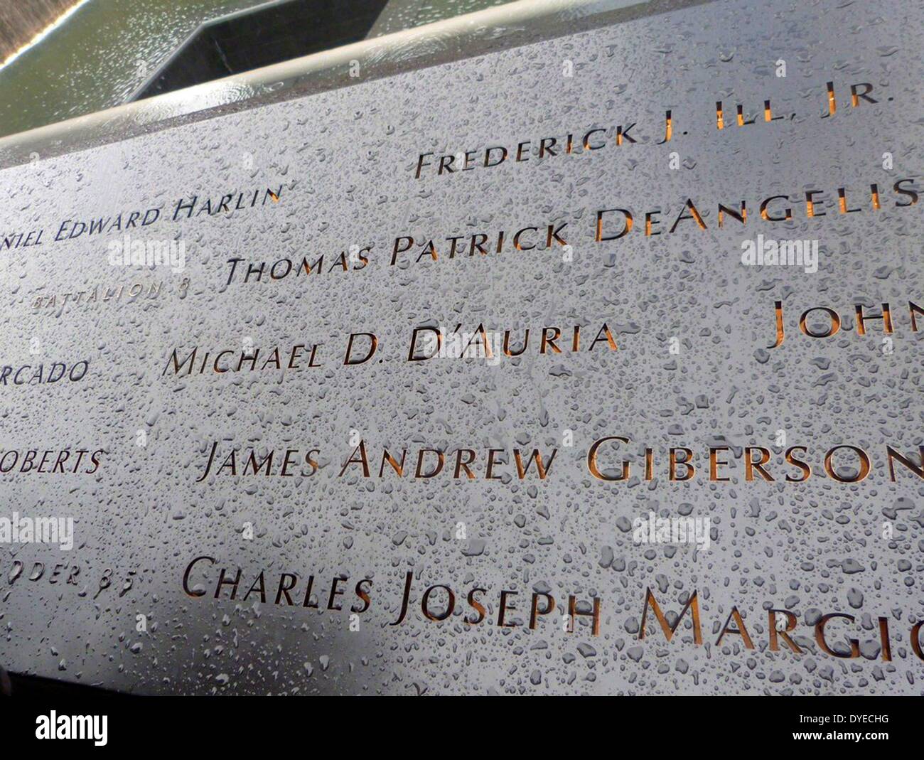 Ground Zero Memorial (Reflecting absence), honouring the victims of ...
