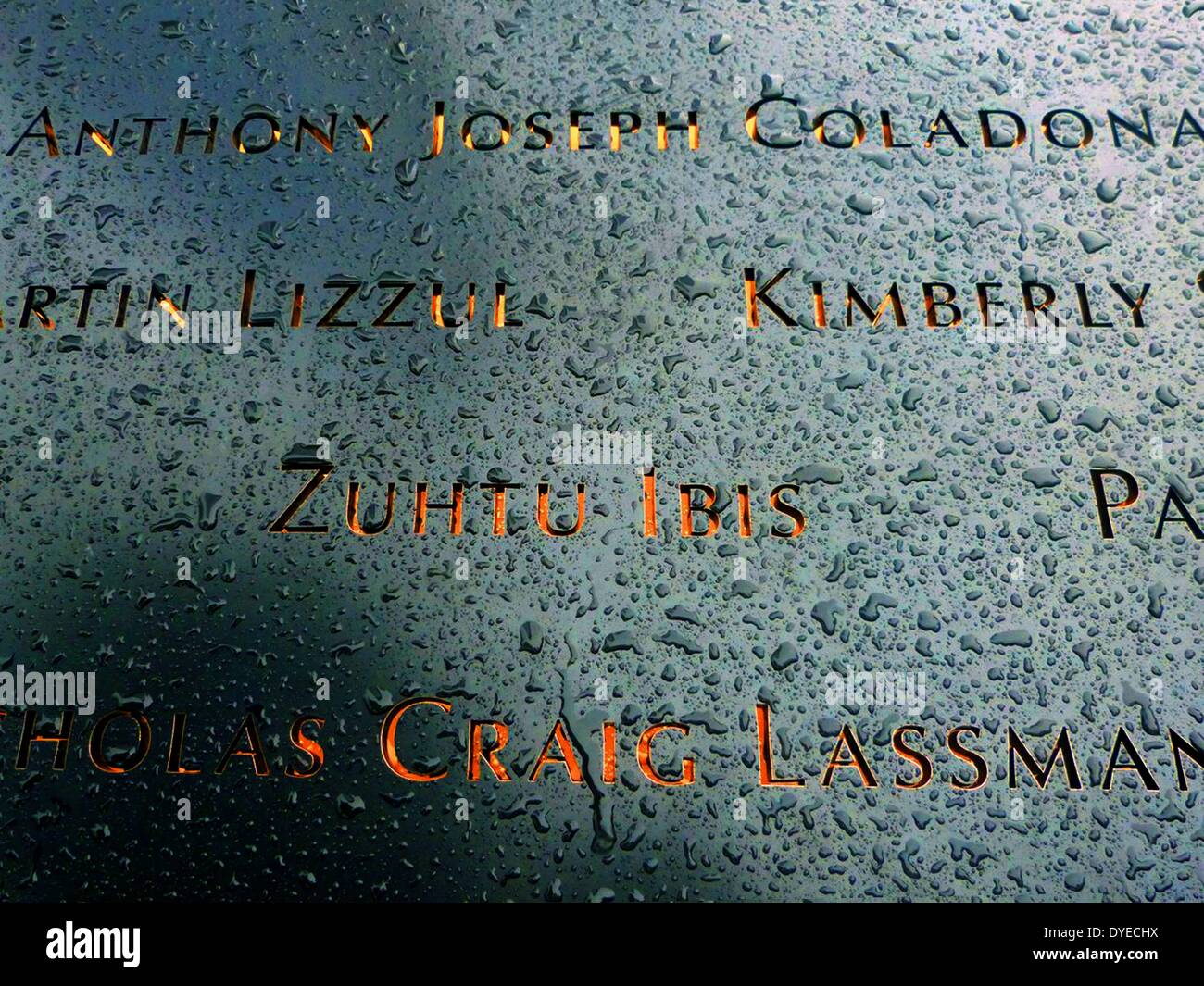 Ground Zero Memorial (Reflecting absence), honouring the victims of ...