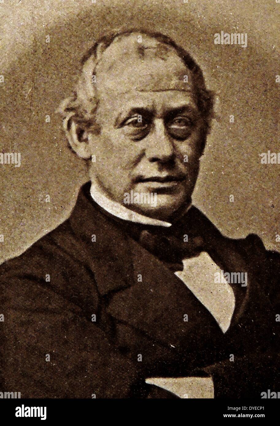 Illustration of Frederick Stang (1808 - 1884). A Norwegian Jurist and ... Illustration of Frederick Stang (1808 - 1884). A Norwegian Jurist and ...
