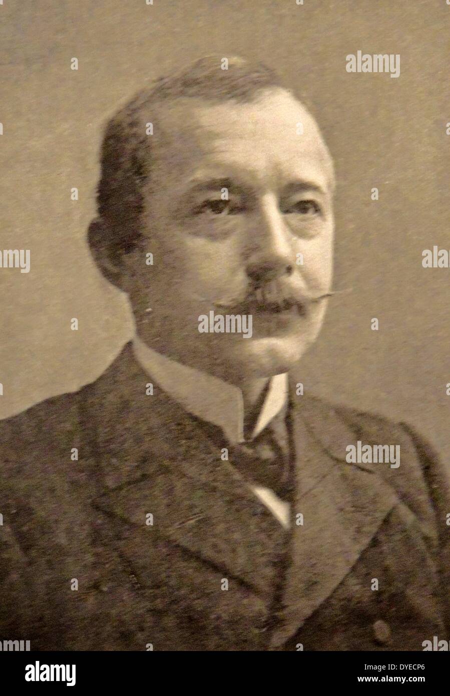 Portrait of Hans Georg Jacob Stang (1858- 1907), the Norwegian Minister ...