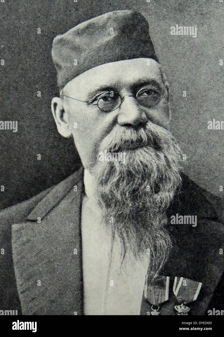 Portrait of Brynild Amundsen (1844 - 1913), a Norwegian-American ...