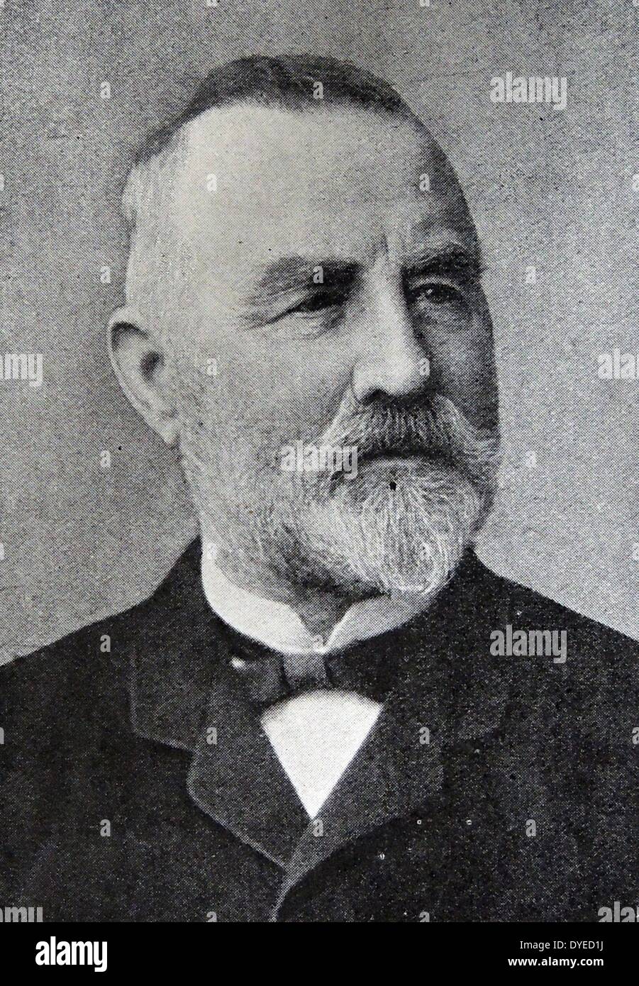Photograph Mads Ellefsdatter Langaard (1815-1891). Founder of Norwegian ...