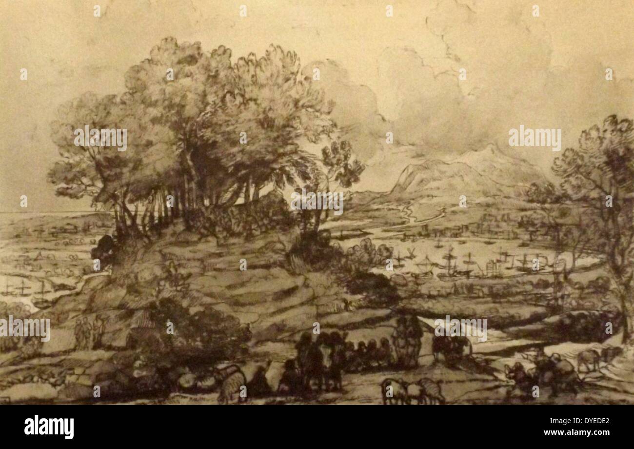 Flemish landscape 16th century hi-res stock photography and images - Alamy