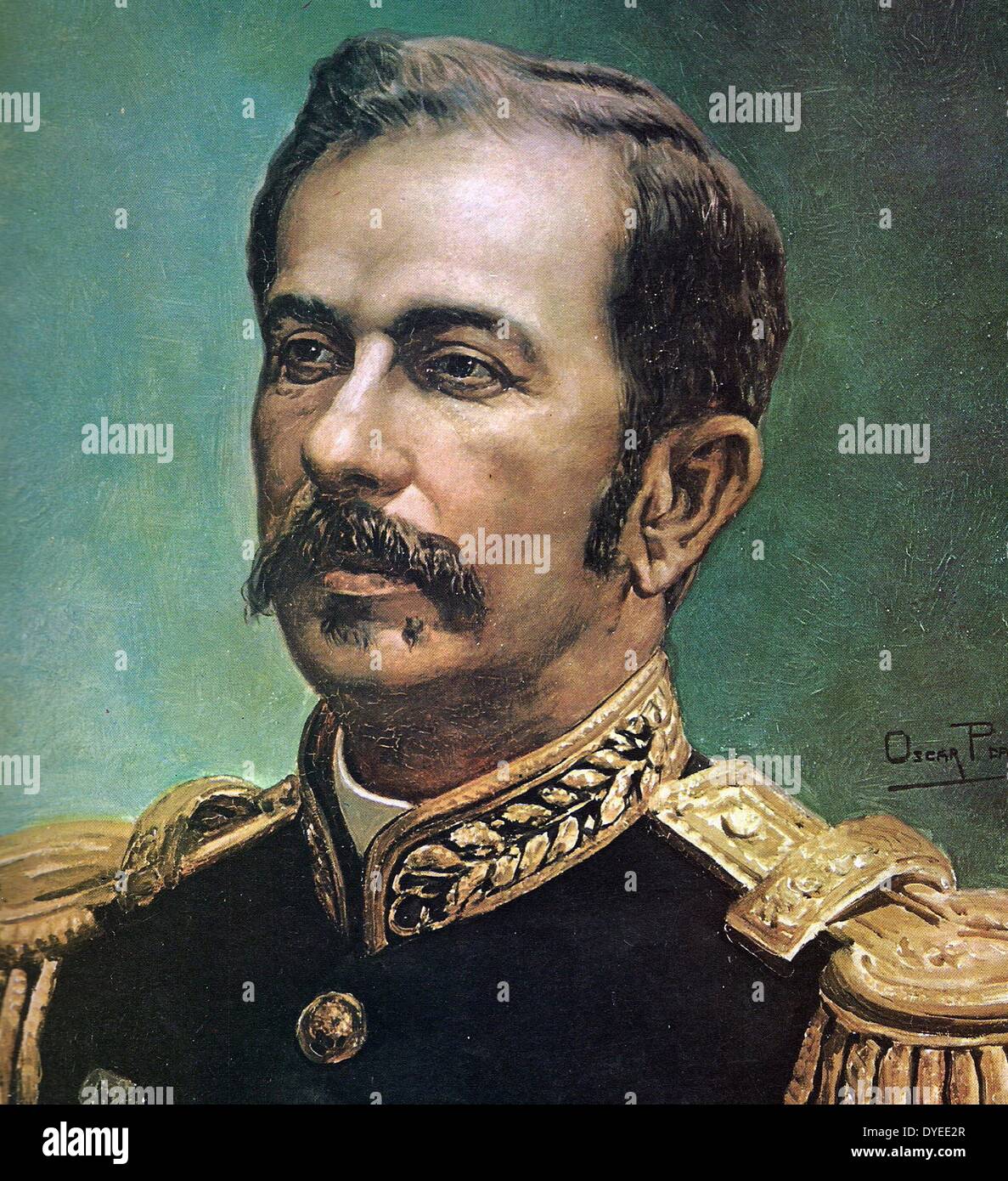 President brazil floriano peixoto portrait painting south america hi ...