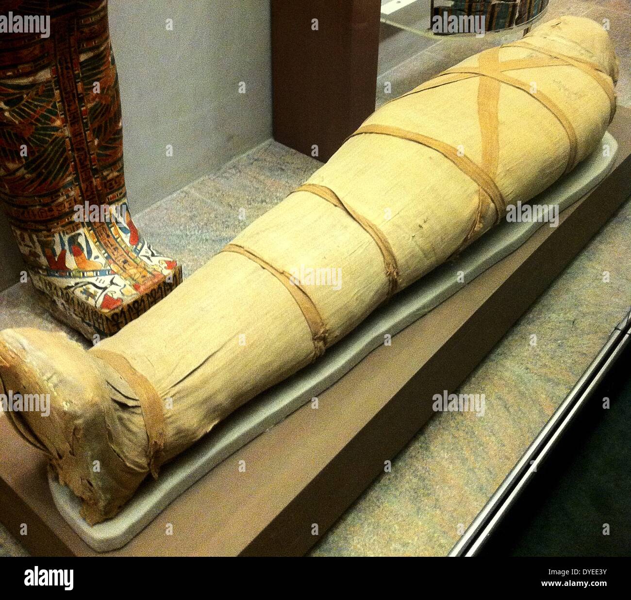 Mummy of Kharushere 825 B.C. Egypt Stock Photo - Alamy