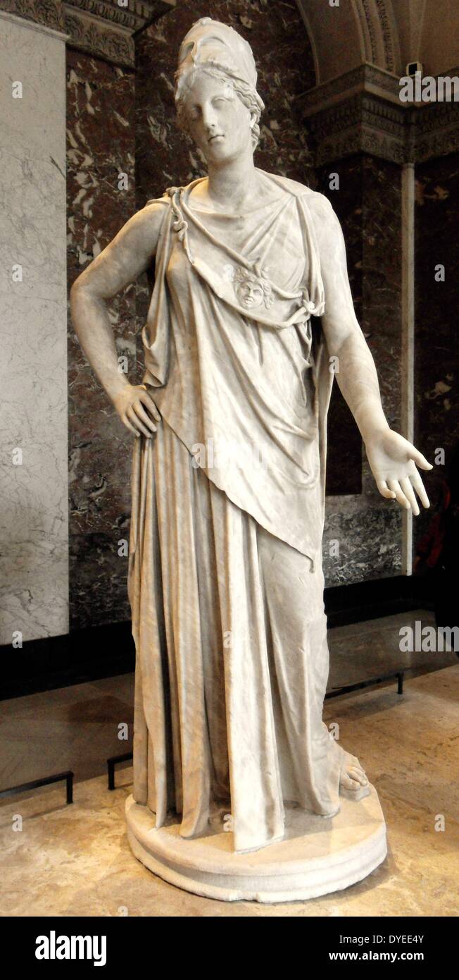 Athena statue sculpture marble hi-res stock photography and images - Alamy