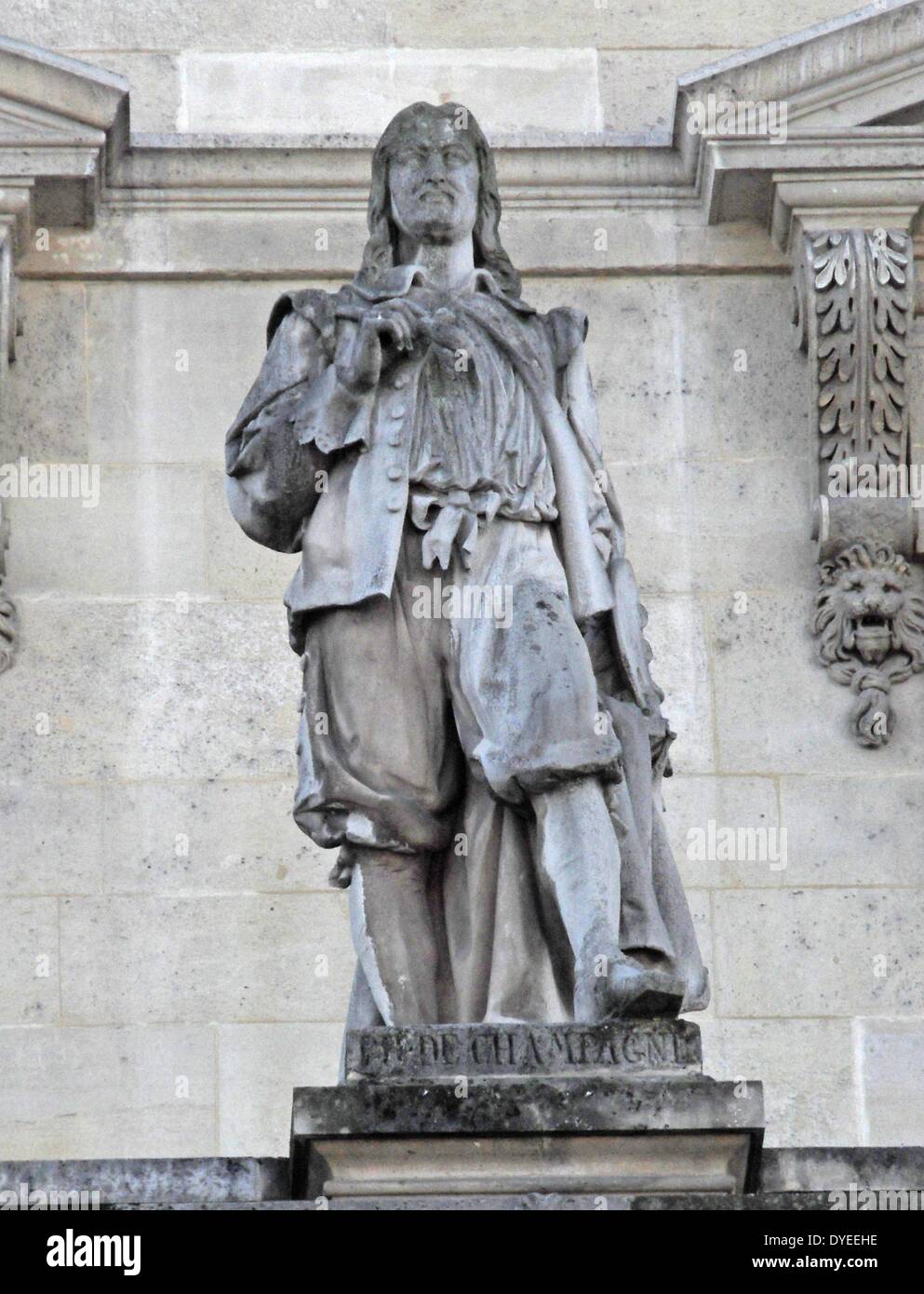 Statue louvre museum stone sculpture france french philippe de ...