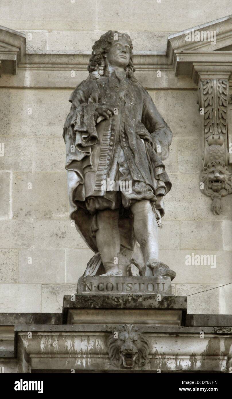 Statue louvre museum stone sculpture france french nicolas coustou hi ...