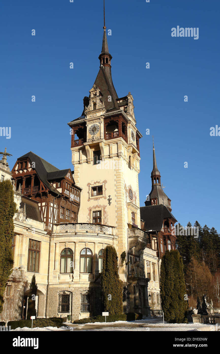 Peles palace hi-res stock photography and images - Alamy
