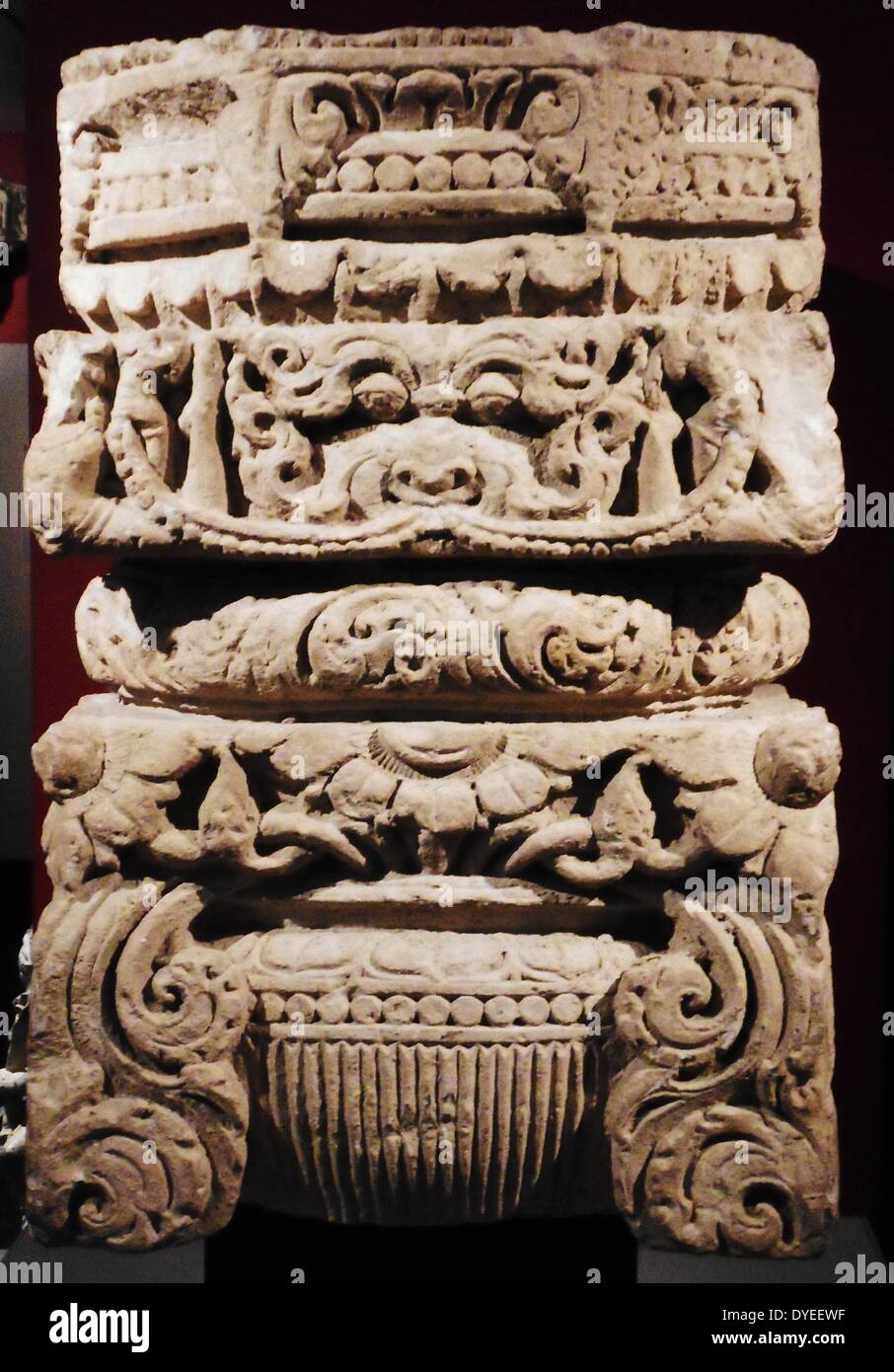 Lotus pillar hi-res stock photography and images - Alamy