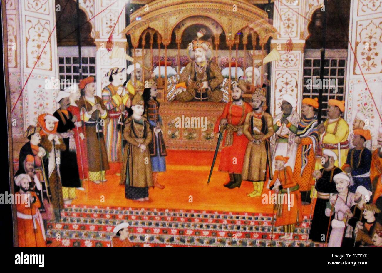 Maharao Ram Singh's Wedding Day 1851 A.D Stock Photo - Alamy