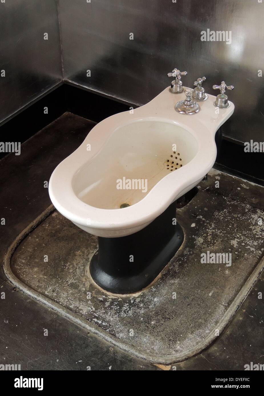 Warwick castle bidet hygiene washing toilet enamel art deco hi-res ...