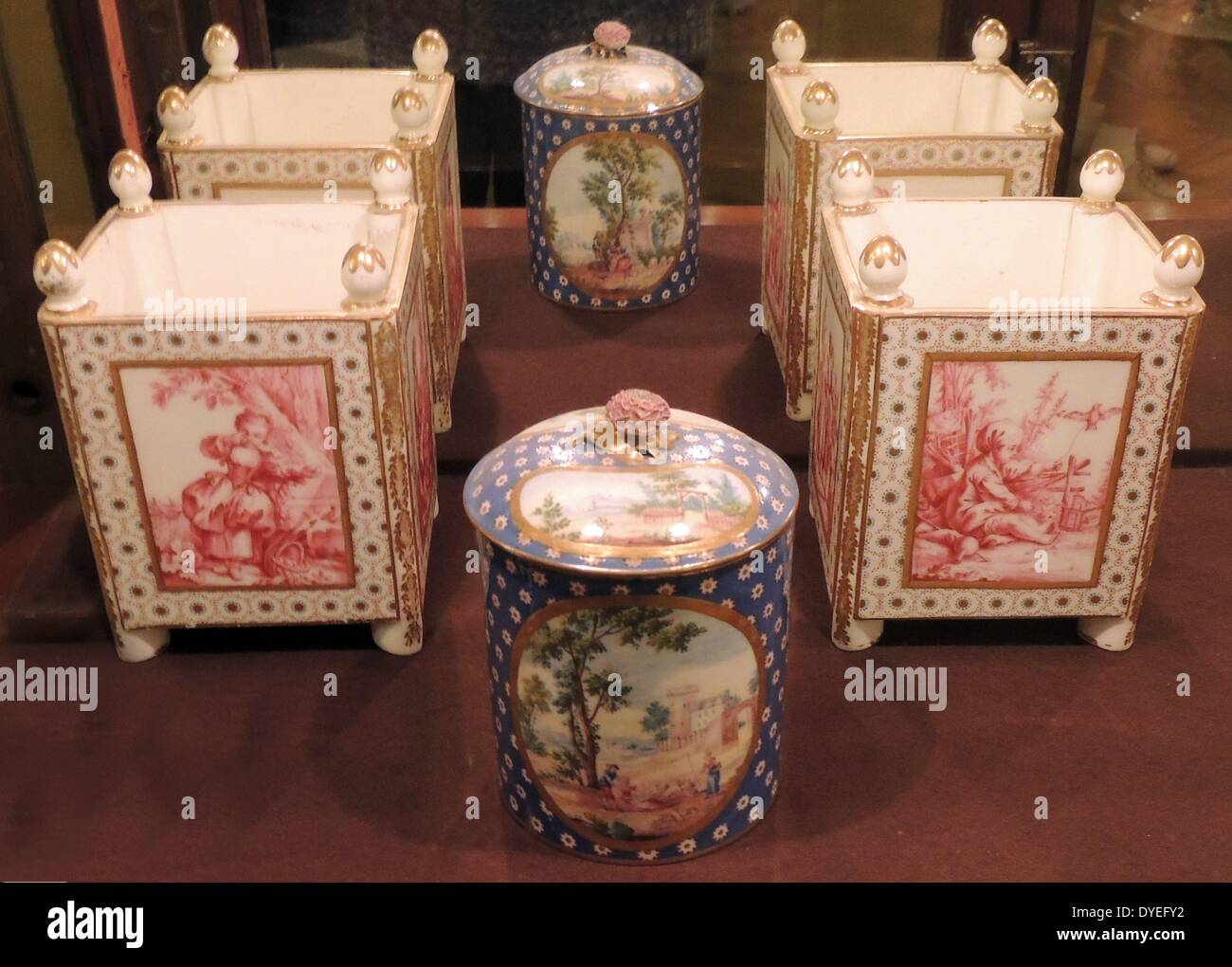 18th century French Porcelain China 2013 A.D Stock Photo - Alamy