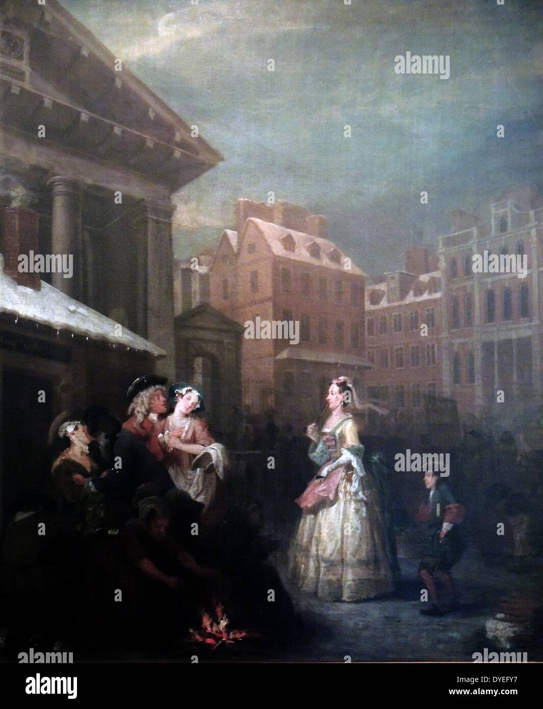 William hogarth painting hi-res stock photography and images - Alamy
